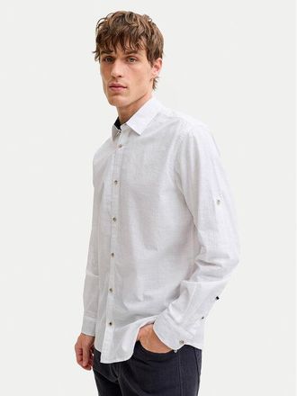 Jack & Jones Jack & Jones Hemd Henry 12289197 Wei&szlig; Regular Fit