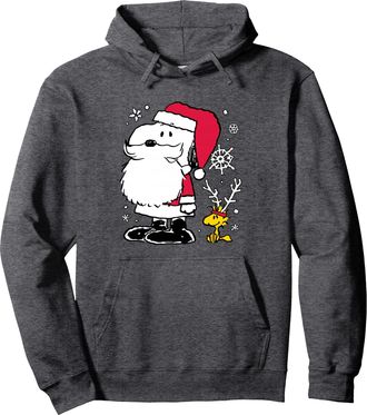 Peanuts Snoopy Santa Woodstock Rentier Pullover Hoodie