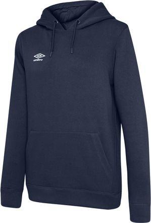 Umbro Damen/Damen Club Freizeit-Hoodie (Marineblau/Wei&szlig;)