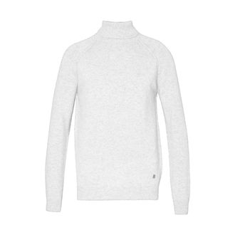 Liu Jo Homme, Pulls, Blanc, Taille: S Pull Col Roulé en Laine