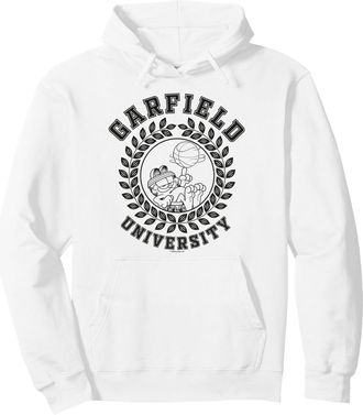Garfield Pose, Meister der College-Basketballmannschaft, Retro-Stil Pullover Hoodie