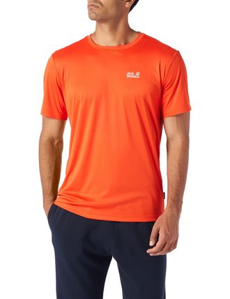 Jack Wolfskin Herren Tech T-shirt Herren T shirt, Wild Brier, S EU