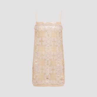 Ermanno Scervino Polyester Mini Dress