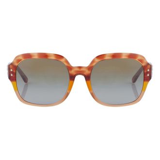 Tory Burch Eleanor Sonnenbrille - - Accessories - Damen - Braun - ONE SIZE
