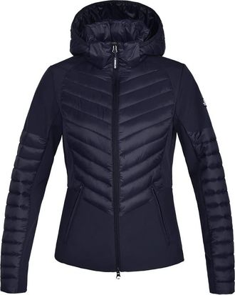 Kingsland Damen Reitjacke Classic HYBRID - Reitsportjacken f&uuml;r damen - 100% Nylon - Navy - L