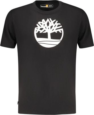 Timberland Homme, Tops, Noir, Taille: XL T-shirt &agrave; manches courtes