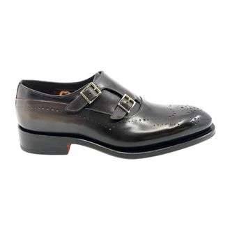 Santoni Herren, Schuhe, Braun, 41 1/2 EUGr&ouml;&szlig;e