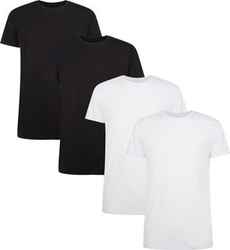 Bamboo Basics Homme T-shirt Paquet de 4 RUBEN