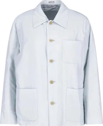Auralee Seidenhemdjacke