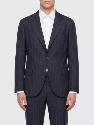 Brunello Cucinelli Jacke Herren Farbe Blau
