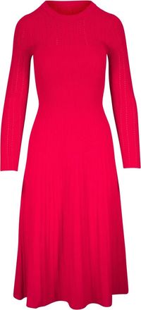 Veronica Beard Nami Midikleid - Rot