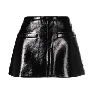 Courr&egrave;ges Skirts - - Skirts - Damen - Schwarzk - S