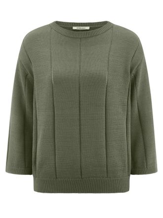 Peter Hahn Rundhals-Pullover aus 100% SUPIMA-&shy;Baumwolle Peter Hahn gr&uuml;n