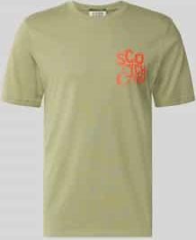 Scotch & Soda Regular Fit T-Shirt mit Logo-Print