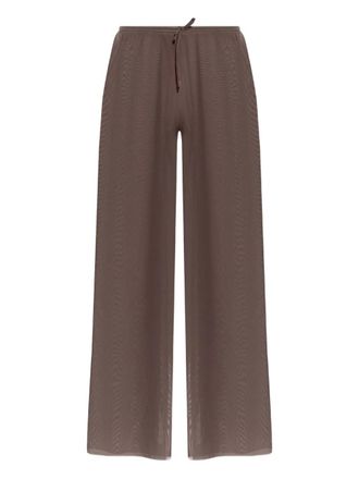 Bond-Eye drawstring-fastening trousers - Braun