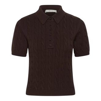 Gestuz Gzthilla Polo Pullover - - Tops - Damen - Braun - S
