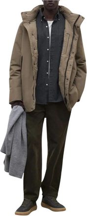 Ecoalf Parko Jacke - - Coats - Herren - Beige - S