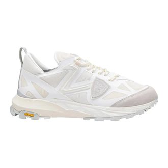 Philippe Model Baskets de Randonn&eacute;e Blanches avec Finition en Caoutchouc - Homme - Chaussures - Blanc - Taille: 38 EU