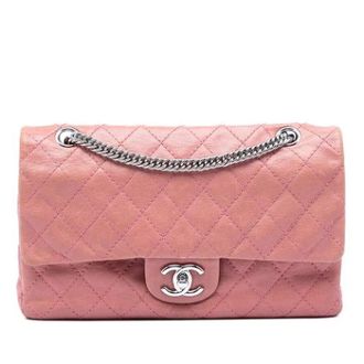 Chanel Pre-owned Classic Double Flap Schultertasche - - Pre-owned - Damen - Rosa - ONE SIZE