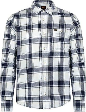 Lee Herren Leesure Shirt, Cloud, XXL EU