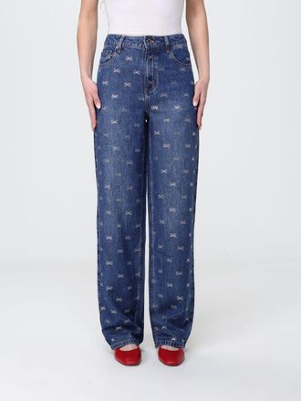 Self Portrait Jeans SELF-PORTRAIT Femme couleur Bleu