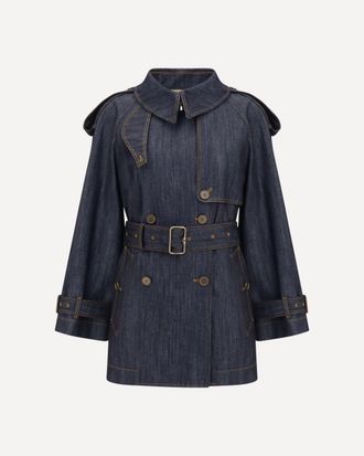 Burberry Short Fitzrovia Trench Female 6