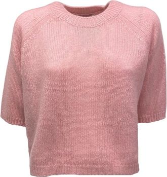 Lu Ren LU Ren, Femme, Pulls, Rose, Taille: 42 FR Pullover Shii