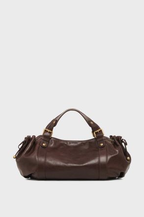 Gerard Darel Sac &agrave; main en cuir effet froiss&eacute; - 24H