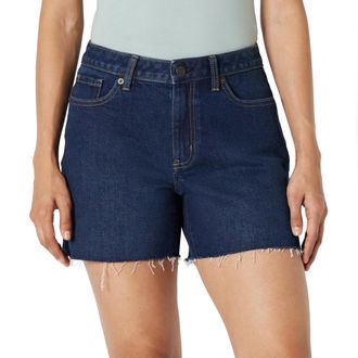 Amazon Essentials Damen Damen Jeans mit niedrigem Stretch, mittelhohe Taille, normale Passform, Dark Midnight Wash, 38-40