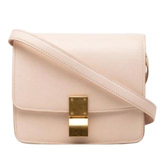 Celine Pre-owned Classic Box Crossbody Bag - Femme - Pre-owned - Beige - Taille: ONE Size