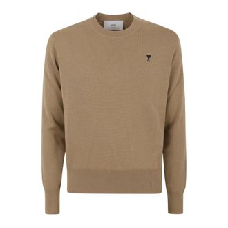 Ami Herren, Strickwaren, Beige, XLGröße