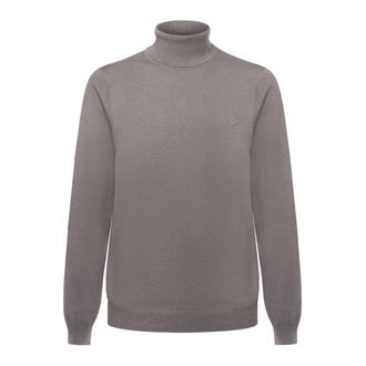 Sun 68 Woll- und Baumwoll-Rollkragenpullover - - Knitwear - Herren - Grau - XL