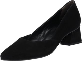 Paul Green Pumps 3815-018, Rauleder, Schwarz, Damen EU 5,5/38,5