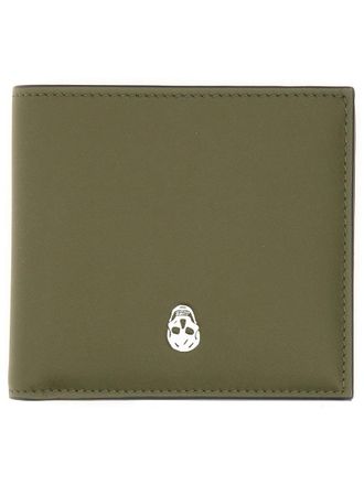 Alexander McQueen The Skull Bifold Wallet - Brown