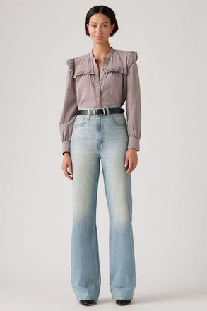 Levi's Ribcage Wide Leg Jeans - Damen - Blau / Blau