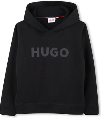 HUGO BOSS G00446 Pullover f&uuml;r Jungen, Schwarz, 10 Jahre