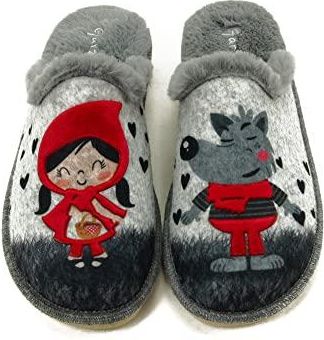 Garz&oacute;n Garz&oacute;n - Chaussure maison pour femme, gris, 38 EU