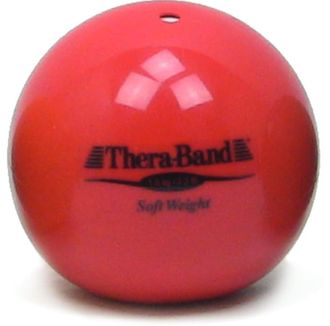 Theraband Thera-Band Gewichtsball Gymnastikball Reha Physio Fitness 1,5 kg rot