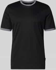 Bugatti T-Shirt mit Rundhalsausschnitt