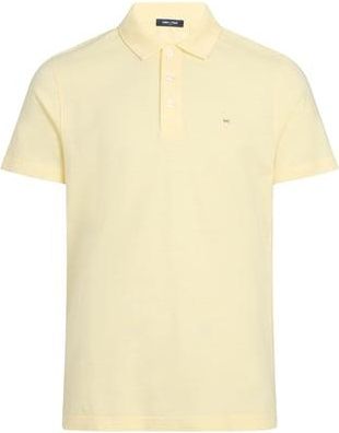 Eden Park Polo &agrave; manches courtes en coton et lin