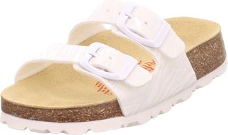 Superfit Fussbettpantoffel Hausschuhe 1-800111 Sandale, Weiss 1160, 30 EU