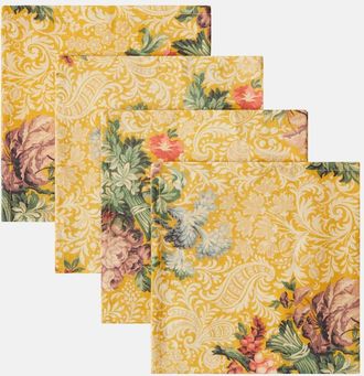 Cabana Set Peonia aus vier Servietten