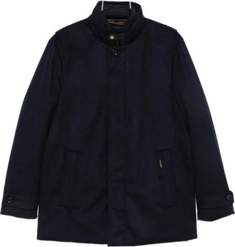 Moorer Mougi Coat - - Jackets - Herren - Blau - L