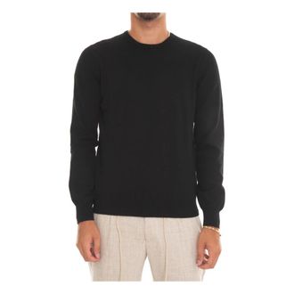 Gran Sasso Kaschmir Slim Fit Pullover Made in Italy - - Knitwear - Herren - Schwarzk - L