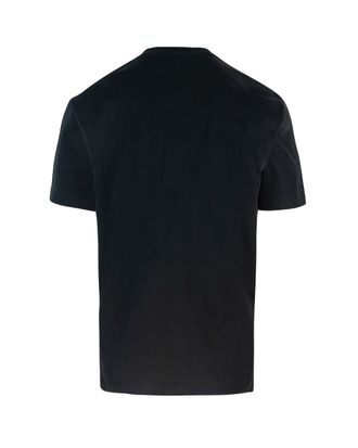 Lacoste Mens T-Shirt Black Cotton T-Shirts And Polos