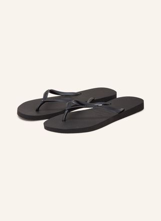 Havaianas Zehentrenner Slim schwarz