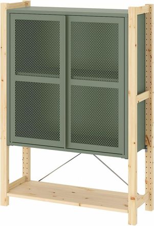 IKEA IVAR Schrank mit Türen