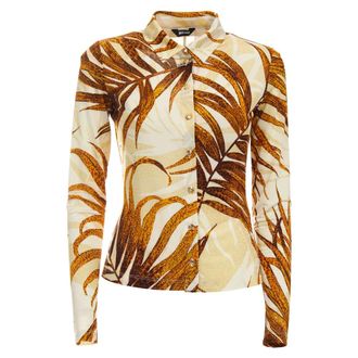 Just Cavalli Damen, Blusen & Hemden, Gelb, XSGr&ouml;&szlig;e