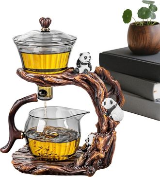 Generico Niedliches Teesieb: Niedlich, hitzebest&auml;ndiger Topfk&ouml;rper, halbautomatisches Zubereitungswerkzeug, verbesserter Entnahmeprozess mit losen Bl&auml;ttern | t