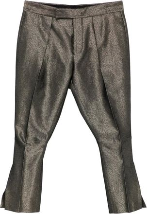 SAPIO pantalon à effet métallisé - Argent